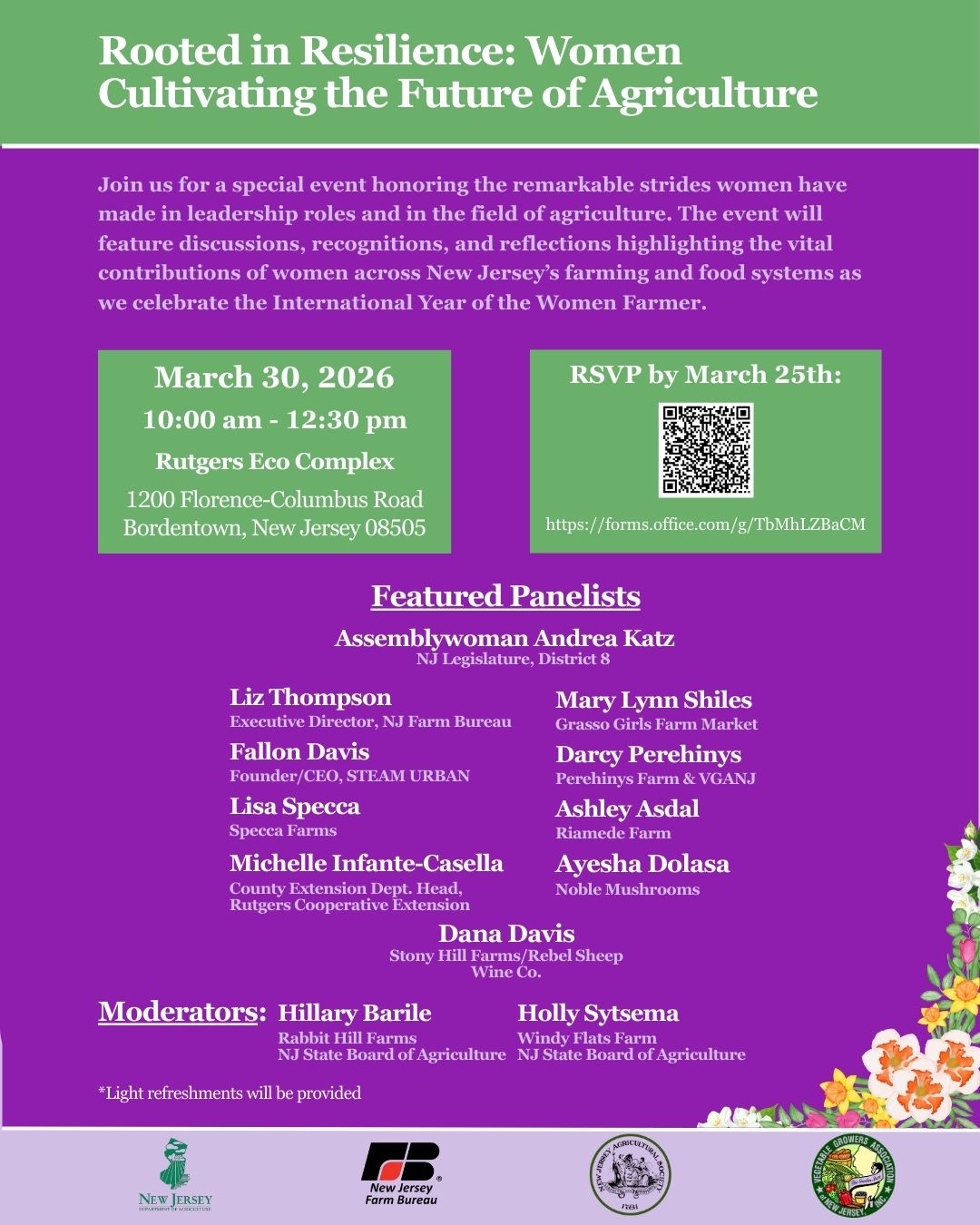 Women’s History Month Event “Rooted in Resilience: Women Cultivating ...