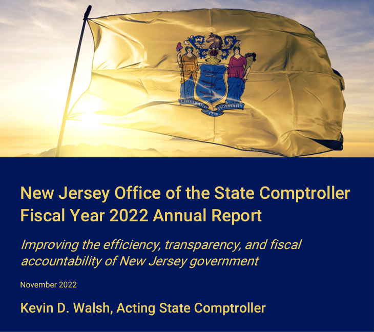 NJ Office of the State Comptroller - Annual Reports