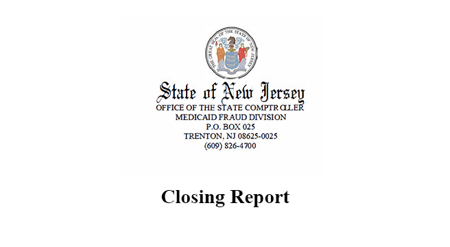 NJ Office of the State Comptroller - Closing Report — Community Options ...