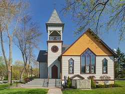 Port Colden Historic District: Port Colden United Methodist Church
