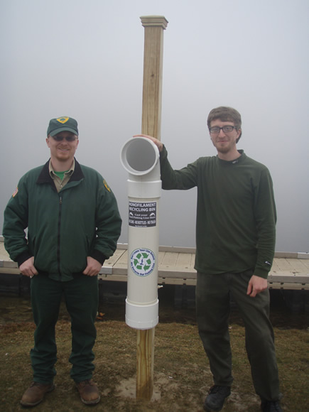 NJDEP - New Jersey Clean Marina Program - Monofilament Fishing Line ...