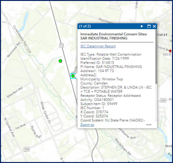 NJDEP SRP - Community Corner