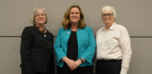 NJDOH leadership from left to right: Deborah Hartel, Robin Ford, and Dr ...