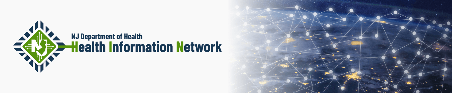 New Jersey Health Information Network logo on an image representing ...