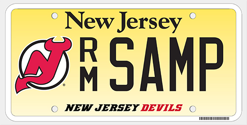 Officially Licensed NHL Plates