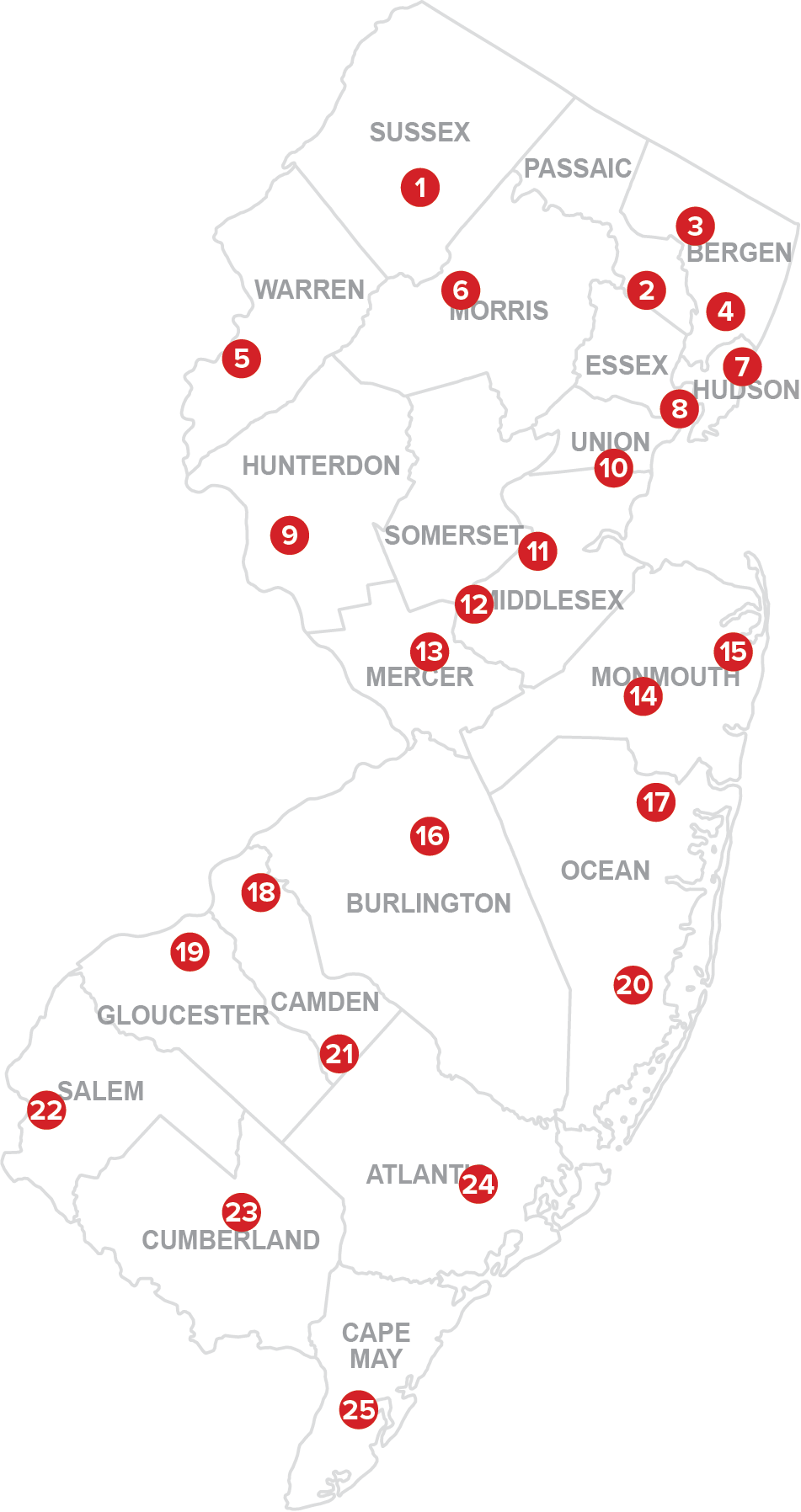 NJ Motor Vehicle Commission Inspection Locations NJ Motor Vehicle Commission Inspection Locations