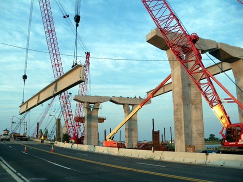 Route 52 Causeway Bridge Replacement, Archived Photos, Construction ...